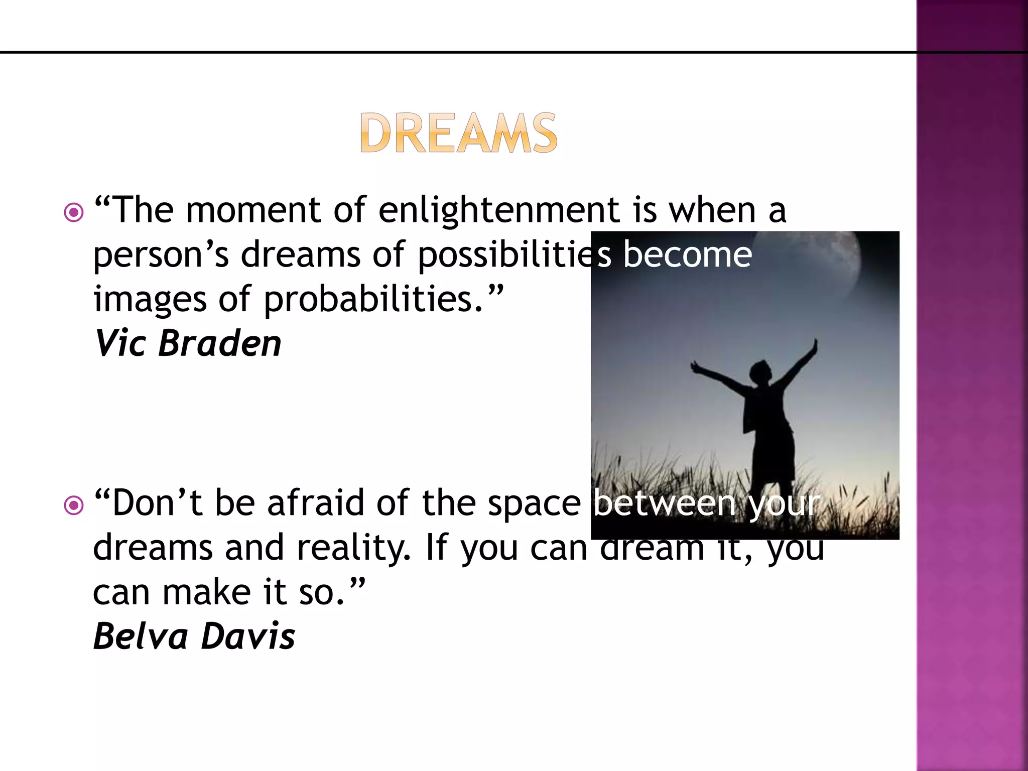 Achieve Your Dreams Through Effective Goal Setting | PPTX