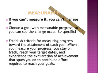 Achieve Your Dreams Through Effective Goal Setting | PPTX