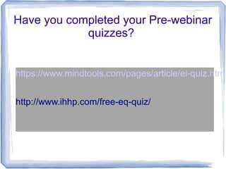 Emotional Intelligence with Suzette Reyes | PPT