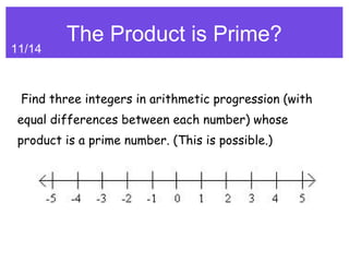 November Problem Solving | PPT