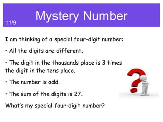 November Problem Solving | PPT