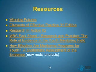 Evidence-Based Practice & Mentoring | PPTX