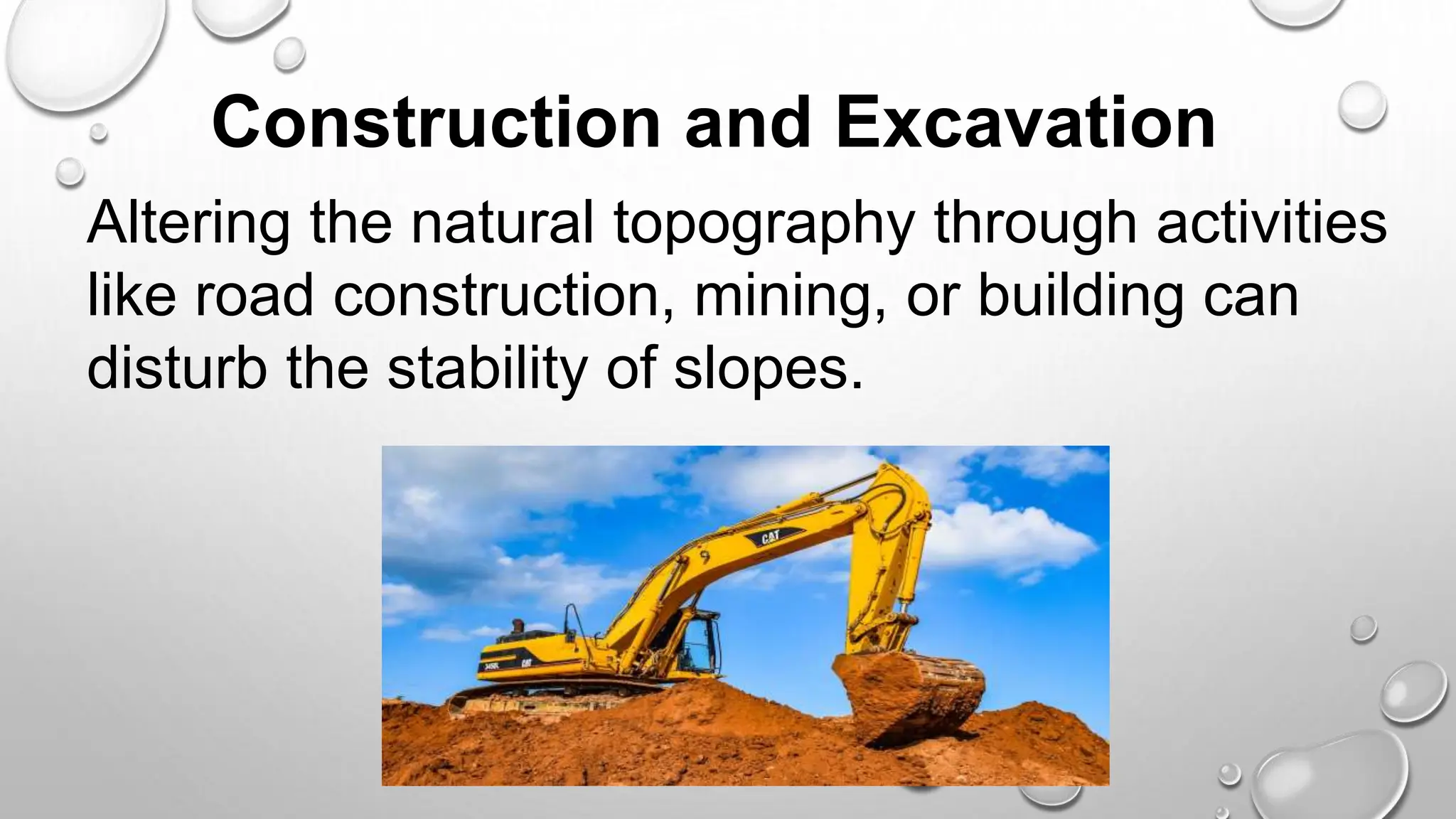 Human Activities That Speed Up or Trigger Landslide | PPTX