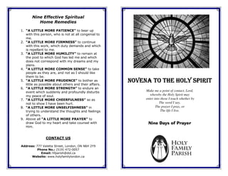 novena-to-the-holy-spirit.pdf | Spirituality | Religion & Spirituality