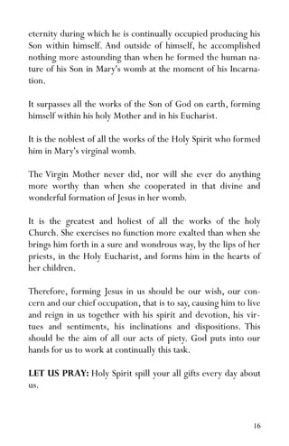 Novena of the holy spirit with texts of saint john eudes | PDF