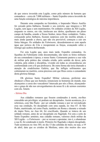 Novena De Preparação Para A Festa De Santo Expedito | PDF