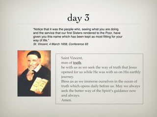 Novena to St. Vincent | PDF