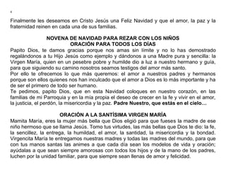 Novena y catequesis de navidad (Inspectoría CBN - Colombia) | PDF