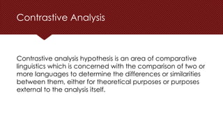 Contrastive Analysis of Language in Writing.pptx