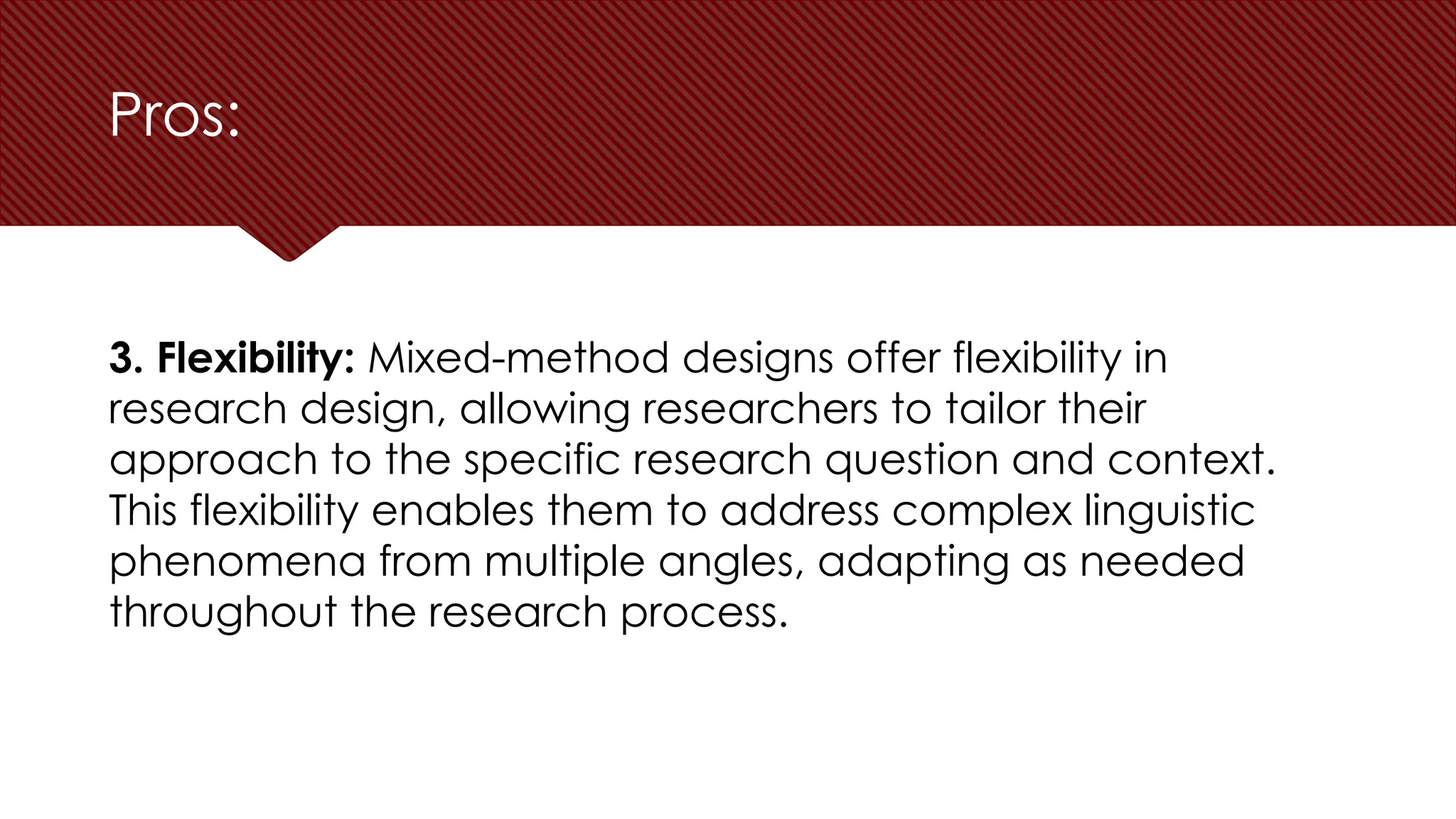 Mixed Method Research Design - Language Research | PPT