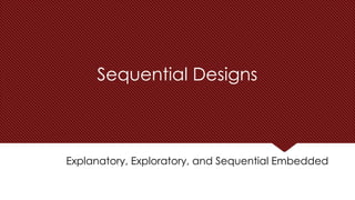 Mixed Method Research Design - Language Research | PPT