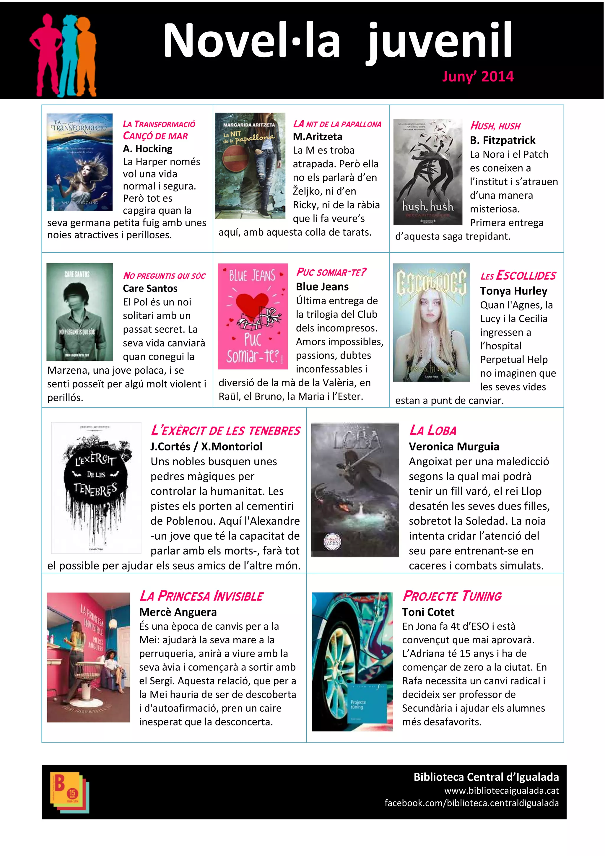 Novetats juvenil juny_2014 | PDF