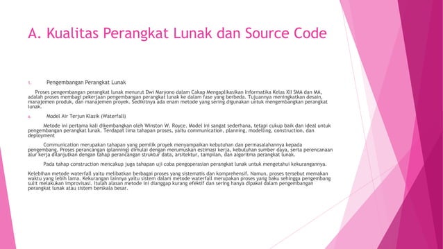 Kualitas Source Code dan Pengujian Program | PPTX