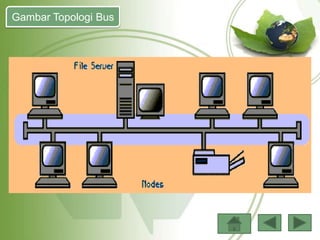 Topologi jaringan komputer tkj | PPTX
