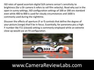 Novice guide on digital slr pictures | PPSX