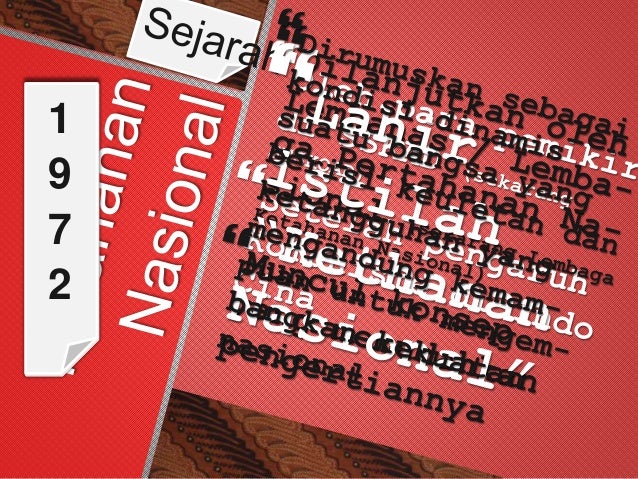 Ketahanan Nasional Sebagai Geostrategi Indonesia Ketahanan Nasional Sebagai Geostrategi Indonesia