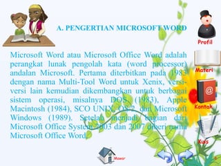 Microsoft Word | PPTX