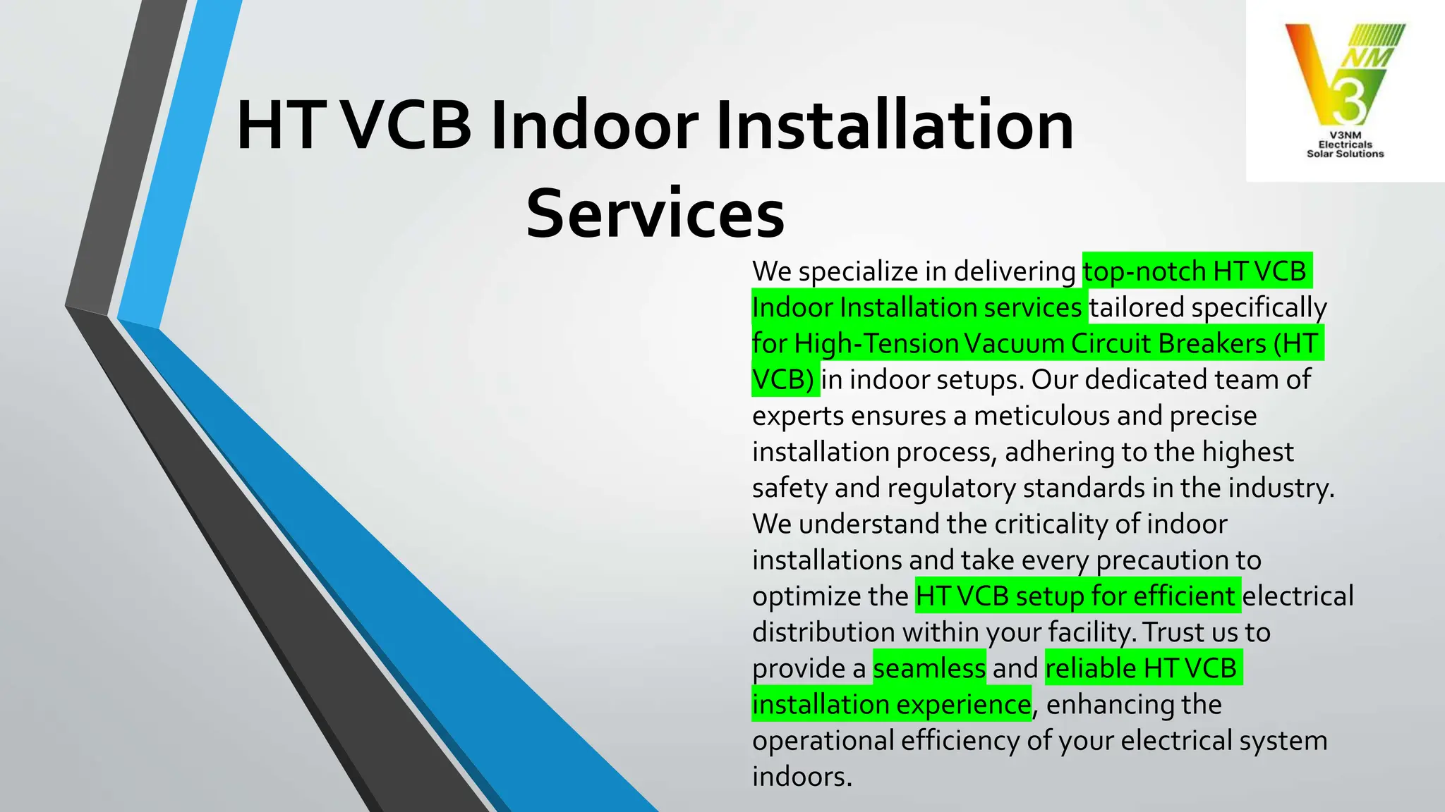 Professional Industrial Switchboard Installation Services | PPT