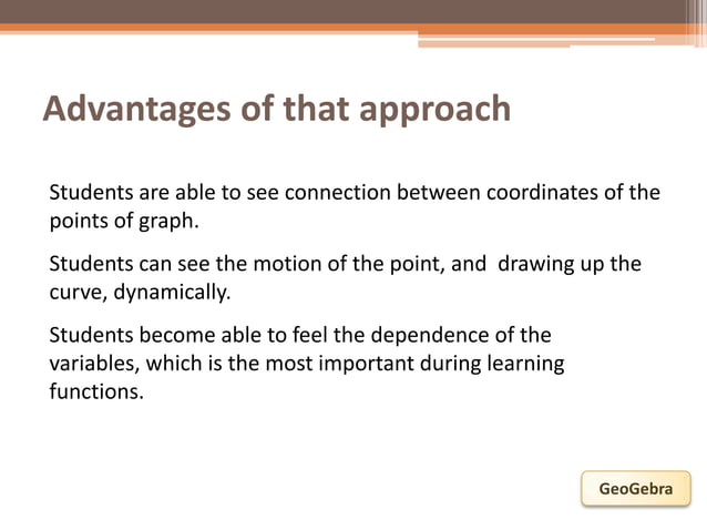 Vector-Valued Functions and GeoGebra | PPT