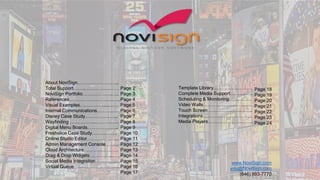 NoviSign digital signage | PPT