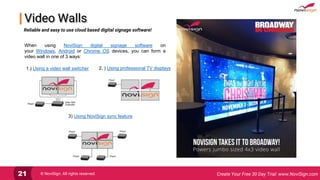 NoviSign digital signage | PPT