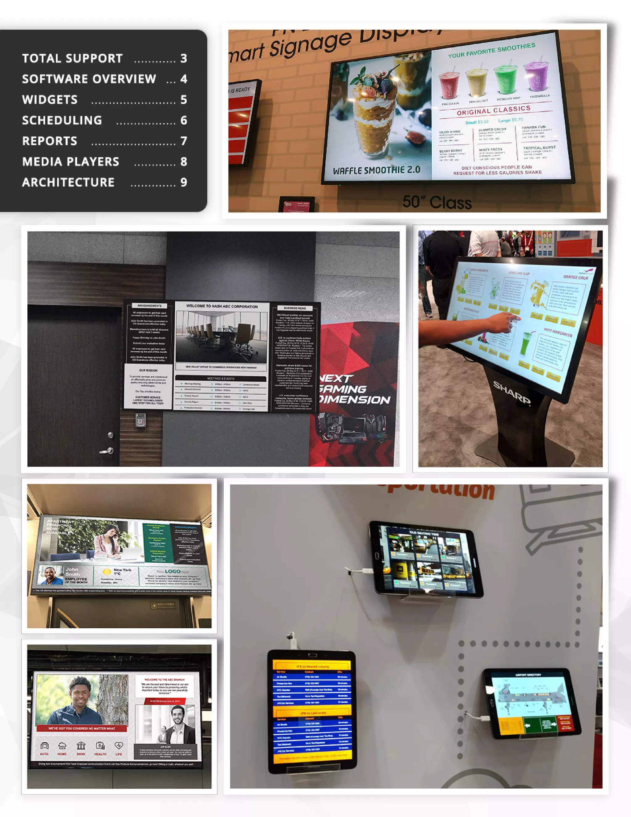 NoviSign Main Features | PDF