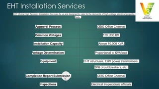 Expert Electrical Liaisoning Services | V3NM | PPT