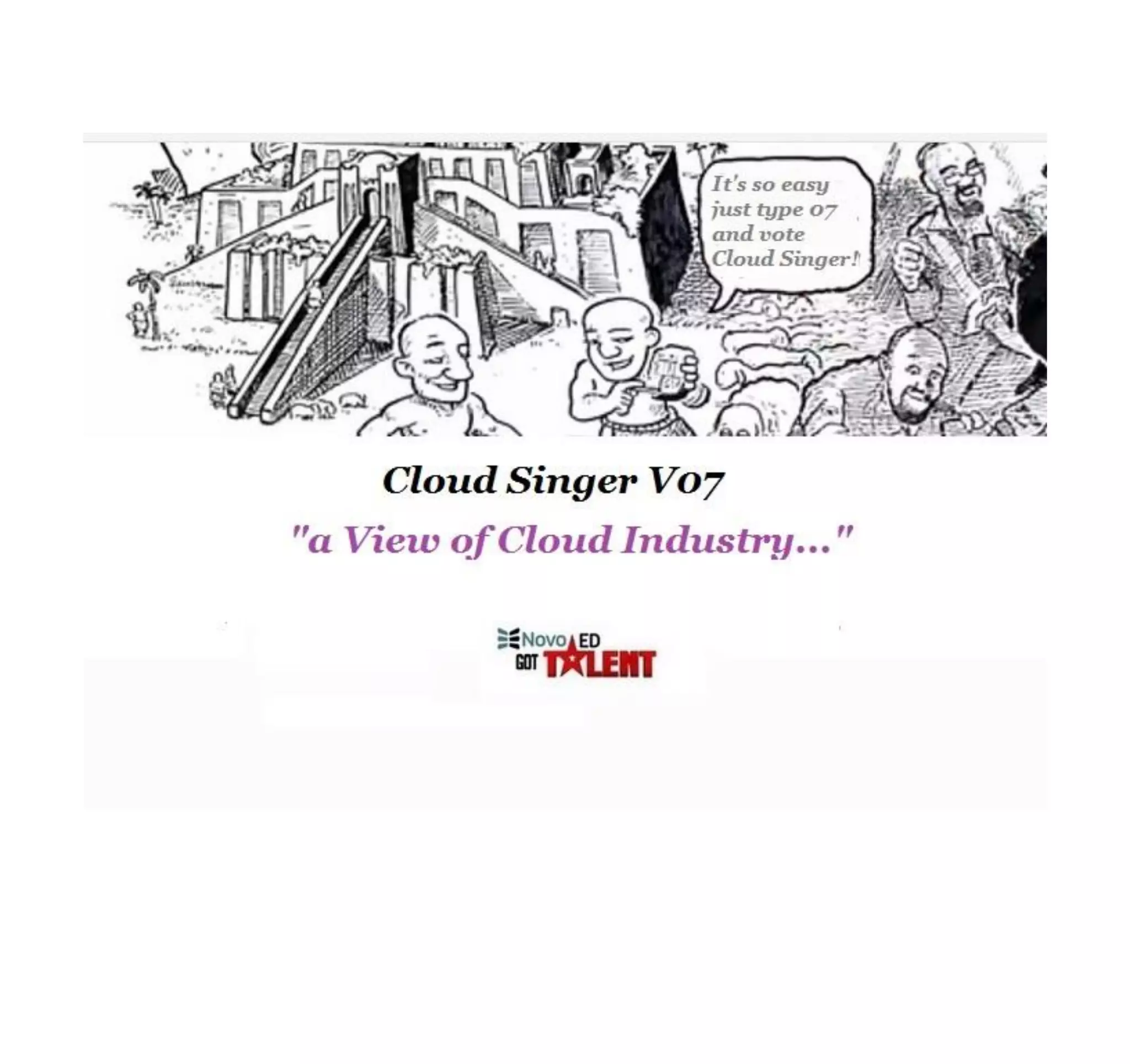 Cloud Singer V07 - Novoed Got Talent | PDF