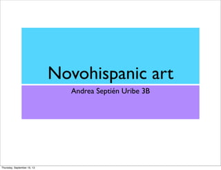 Novohispanic art | PDF | Painting | Arts and Crafts