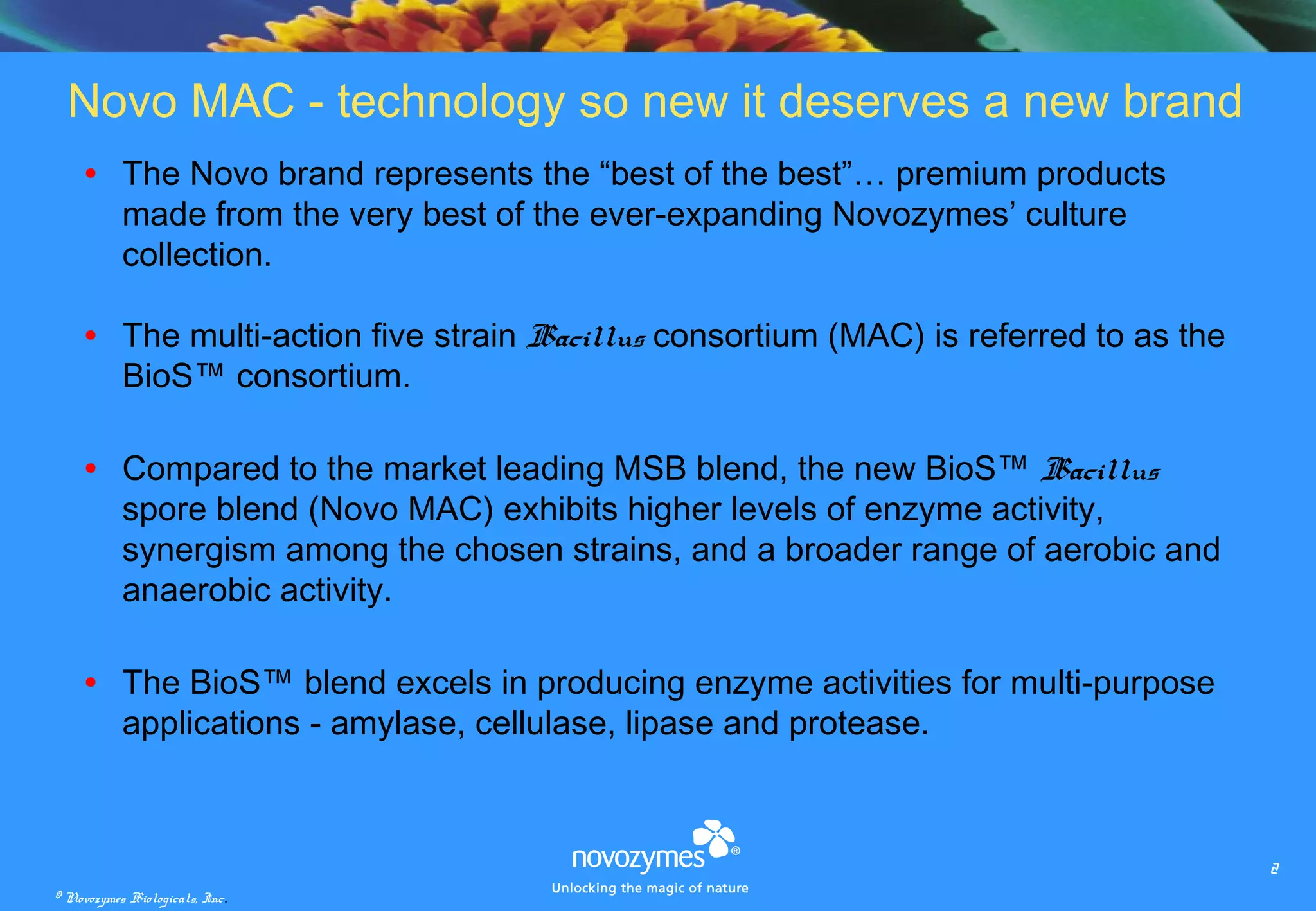 Novo mac bio s consortium presentation | PPT