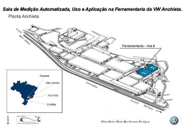VW - Medição Óptica - Visão e Uso na Ferramentaria VW Anchieta