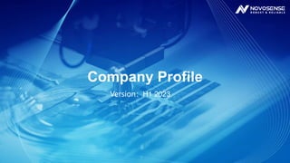 NOVOSENSE Company Presentation_EN_H1 2023.pptx