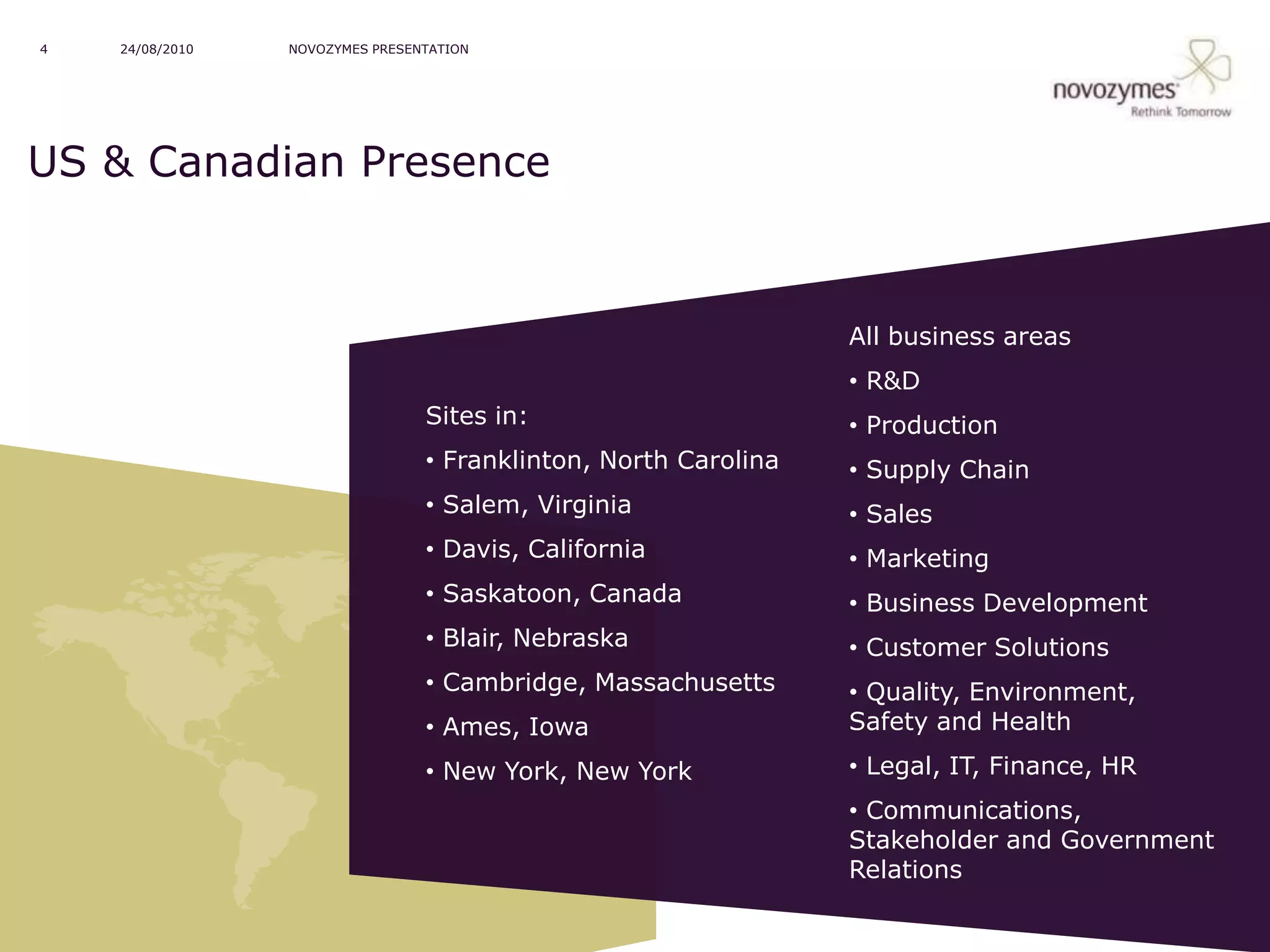 Novozymes in brief | PPTX