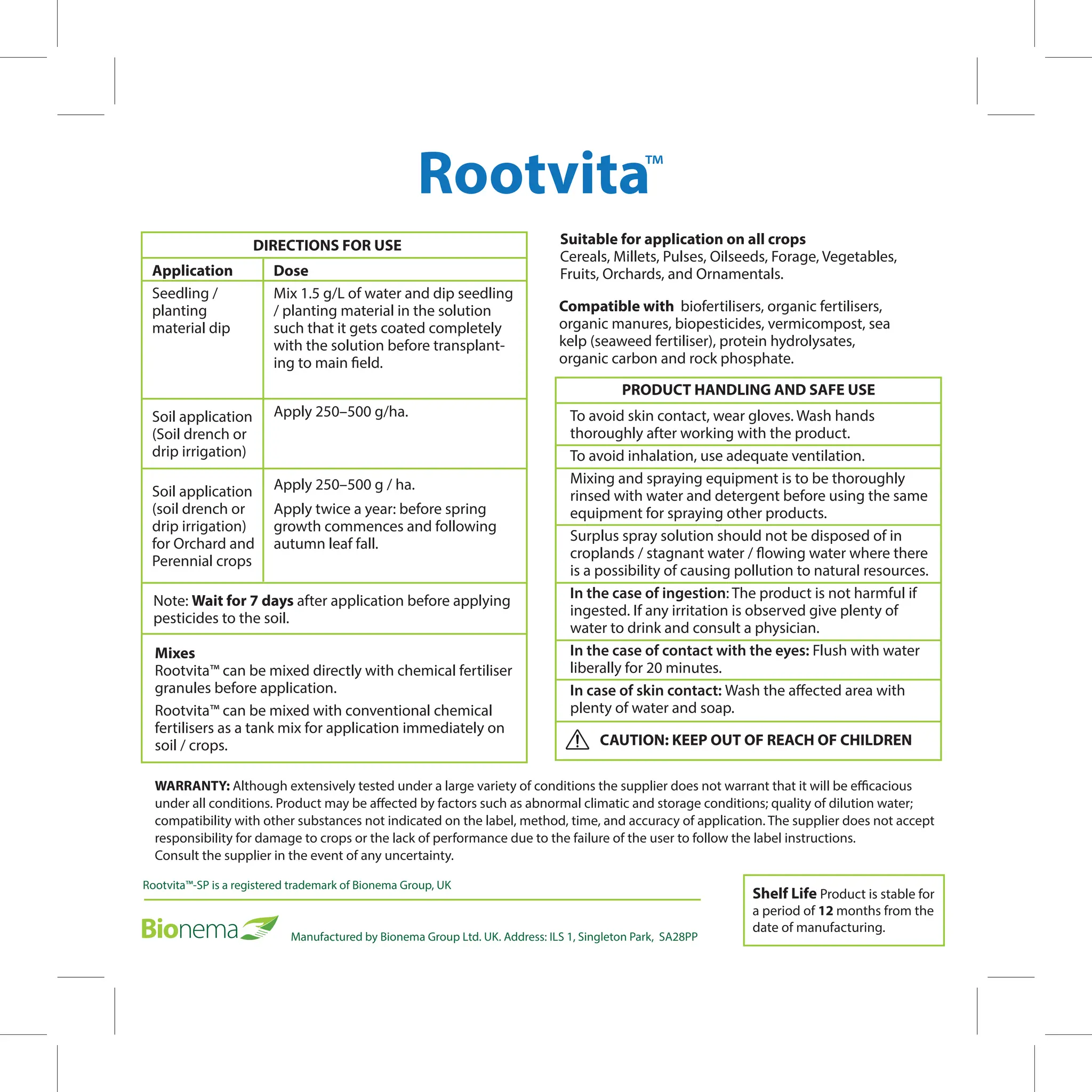 RootVita®SP | PDF