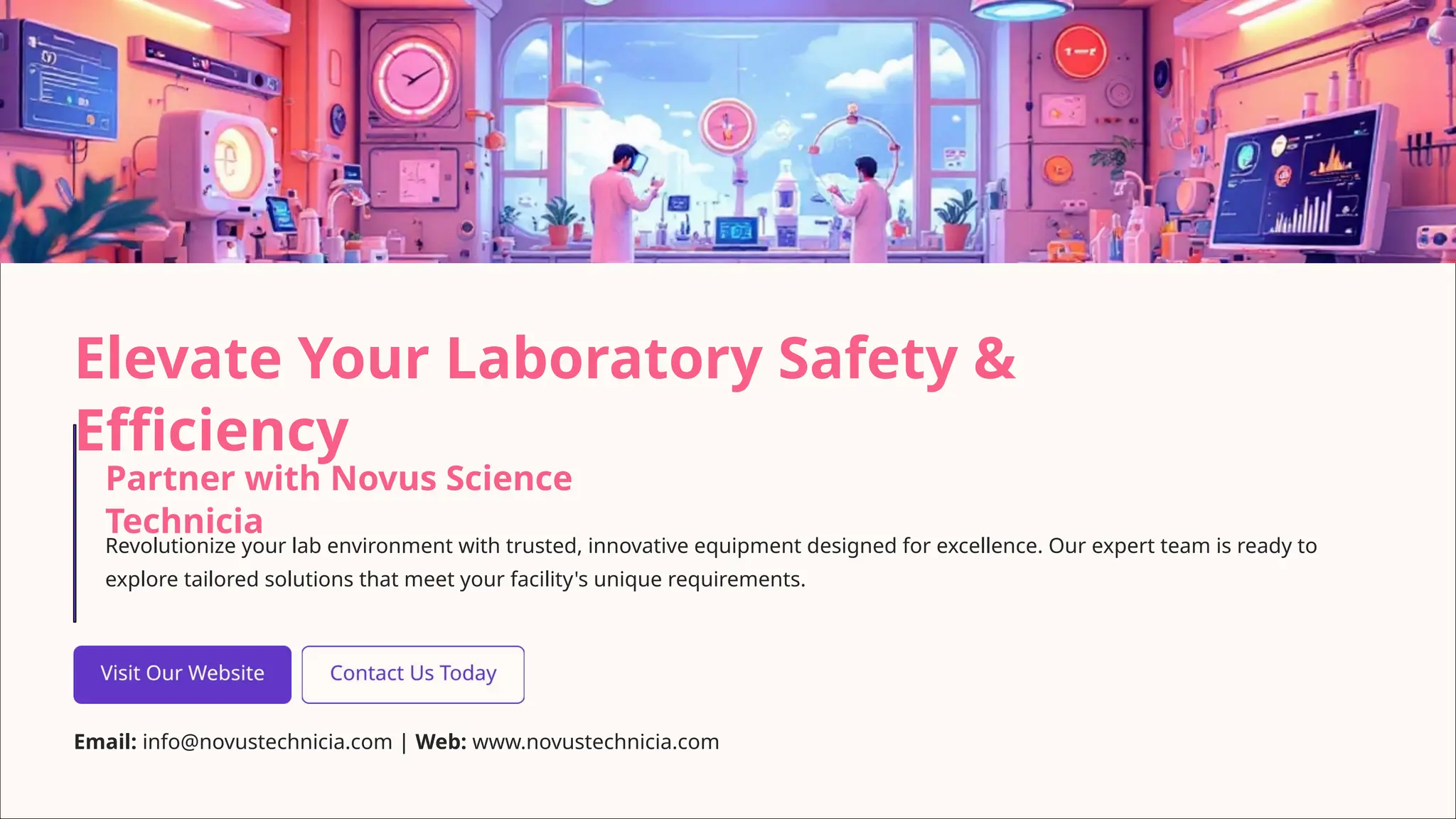 Top Lab & Safety Equipment Suppliers | Novus Science Technicia | PPTX