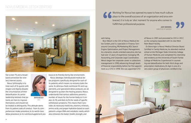 Novus Medical Detox Center Business View Magazine Feature | PPT