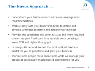 Novus Global Solutions | PDF