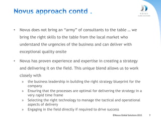 Novus Global Solutions | PDF