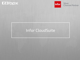 Infor CloudSuite Syteline (BPX) | PPT