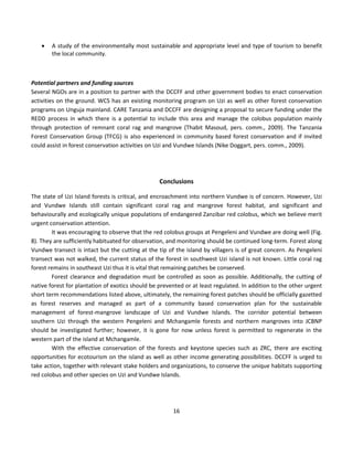 Nowak Perkin Jones 2009 Red colobus on Uzi and Vundwe Islands Zanzibar ...