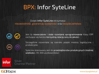 BPX S.A. - Nasza ofera, projekty oraz kompetencje. | PPT