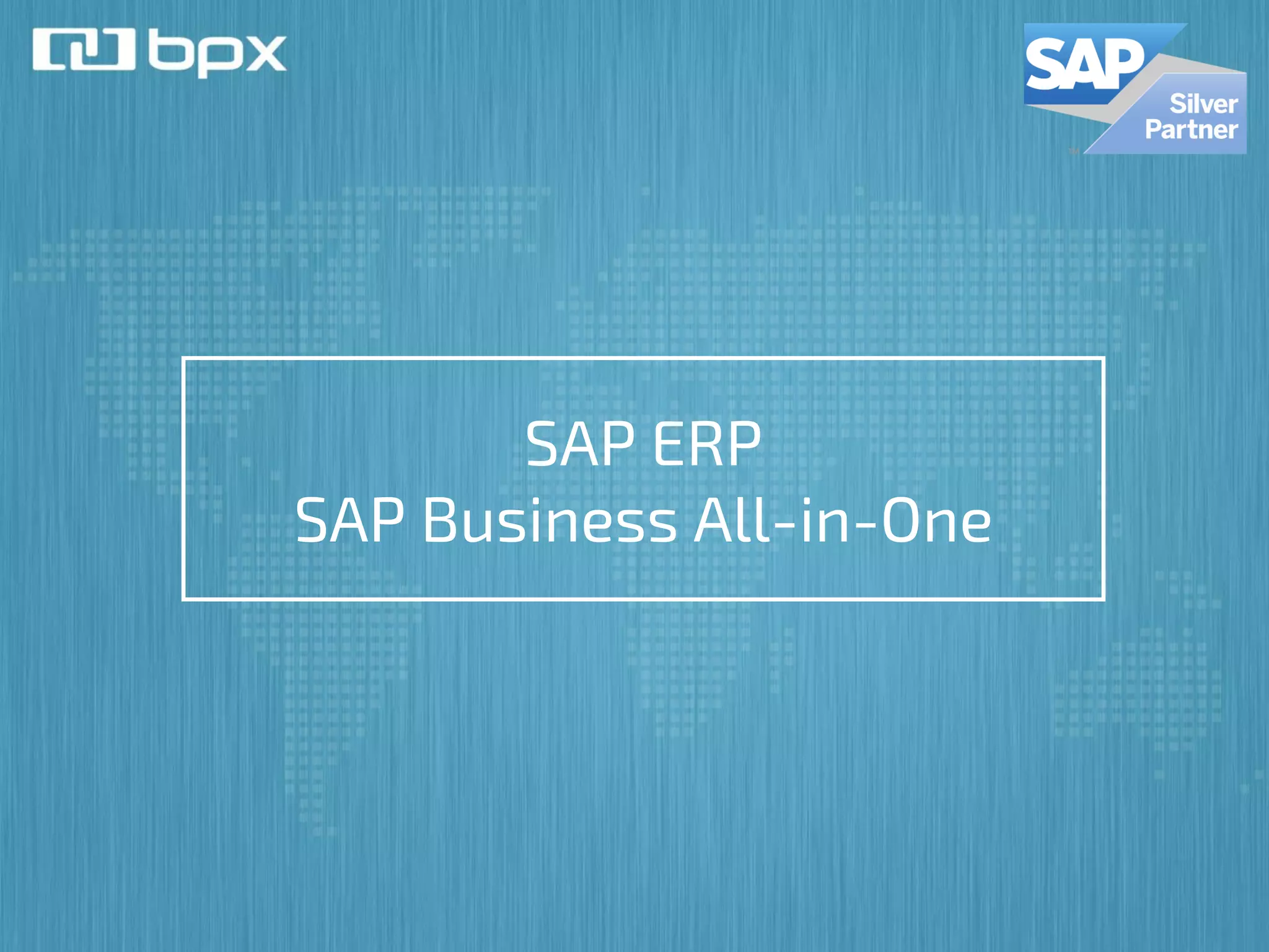 SAP ERP / SAP All-in-One | PDF