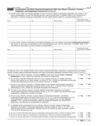 Form 1023 | PDF