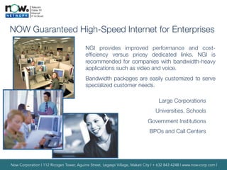 NOW company profile | PPT