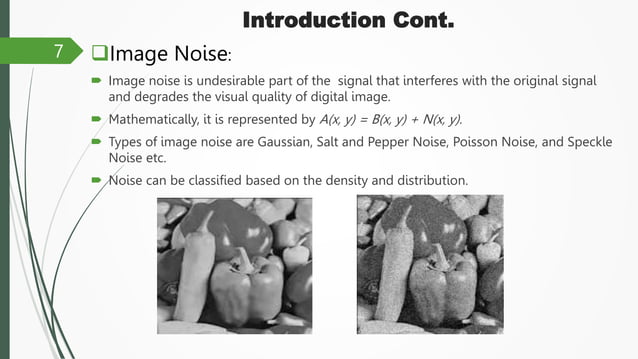DESIGN AND EVALUATION OF IMAGE DENOISING USING GENERATIVE ADVERSARIAL NETWORKS[1].pptx