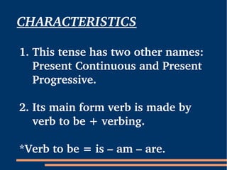 Now Present Tense | PPT
