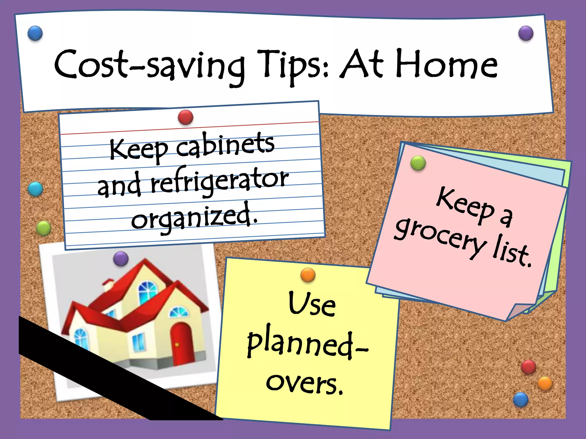 Now Serving: Cost Saving Tips | PPTX