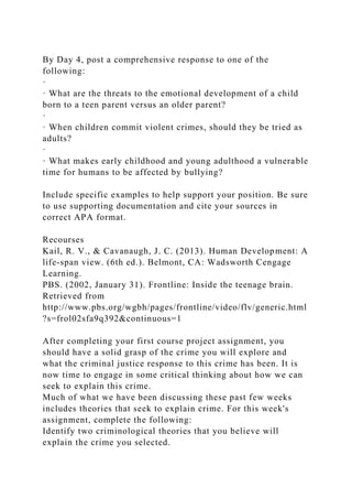 Now that you have examined two theories of crime and how they migh.docx