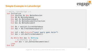 Now what can you really build with DQL and web components? | PDF