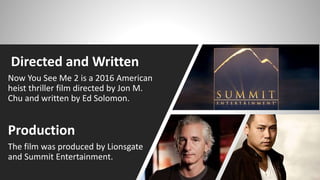 Now you see me 2 | PPTX